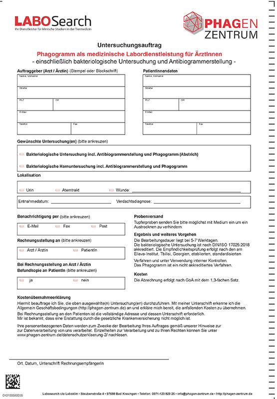 Humanmedizin - Phagenzentrum in Bad Kissingen